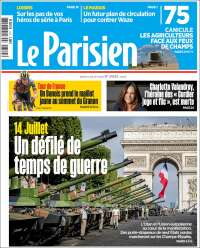 Newspaper Le Parisien (France). Newspapers in France. Today's press ...