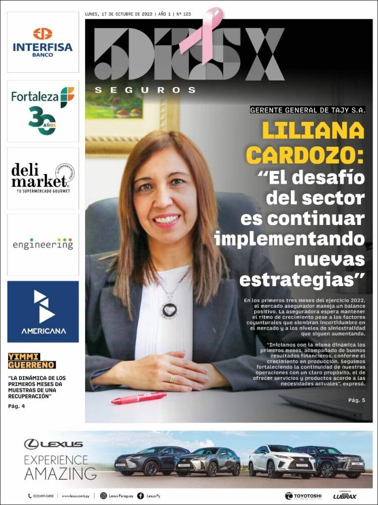 Periódico 5 Días (Paraguay). Periódicos de Paraguay. Edición de lunes ...