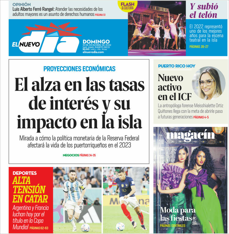 Periódico El Nuevo Día (Puerto Rico). Periódicos de Puerto Rico ...