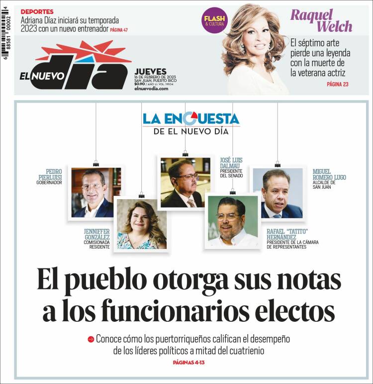 Periódico El Nuevo Día (Puerto Rico). Periódicos de Puerto Rico ...