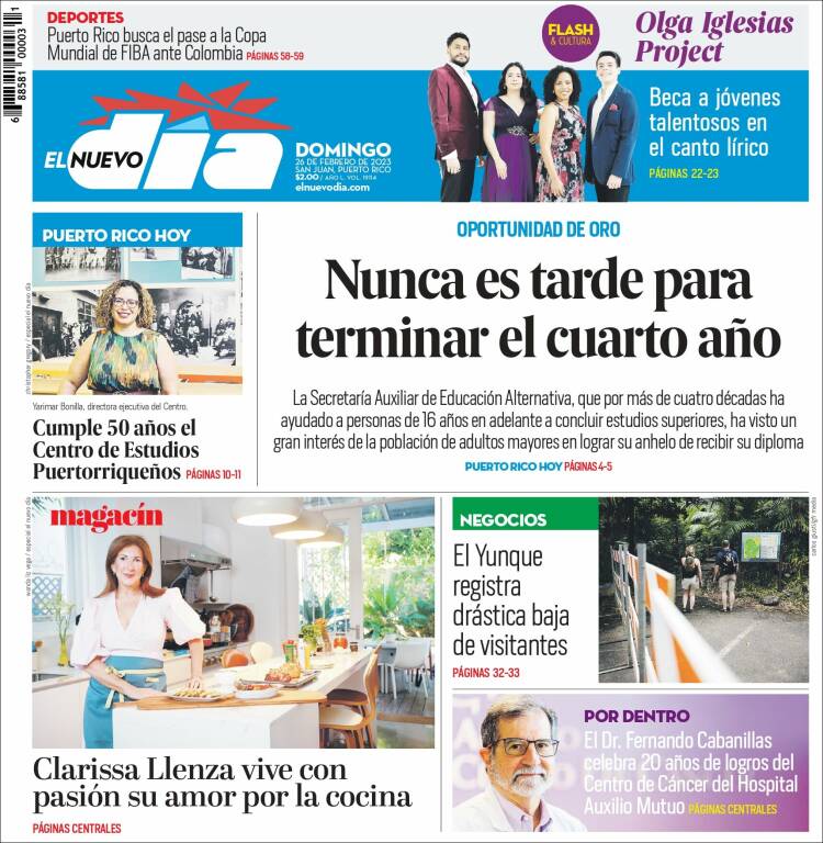 Periódico El Nuevo Día (Puerto Rico). Periódicos de Puerto Rico ...