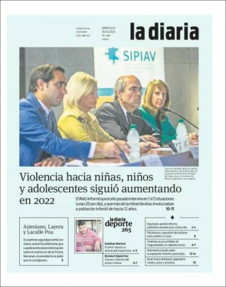 Periódico La Diaria (Uruguay). Periódicos de Uruguay. Edición de ...