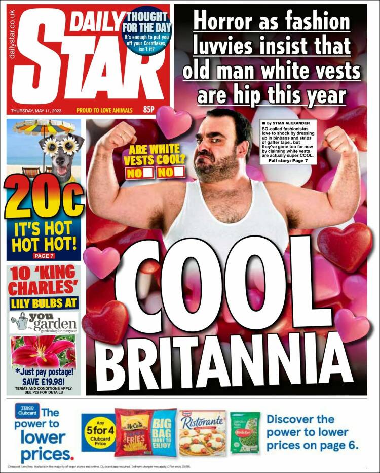 Newspaper Daily Star (United Kingdom). Newspapers in United Kingdom ...