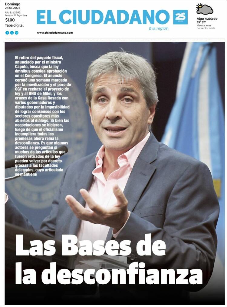 Periódico Diario El Ciudadano (Argentina). Periódicos de Argentina ...