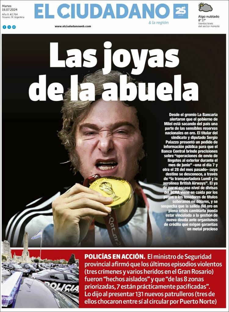 Periódico Diario El Ciudadano (Argentina). Periódicos de Argentina ...