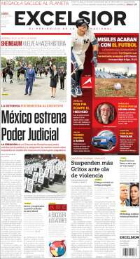 Newspapers in Mexico. Today's press covers. Kiosko.net
